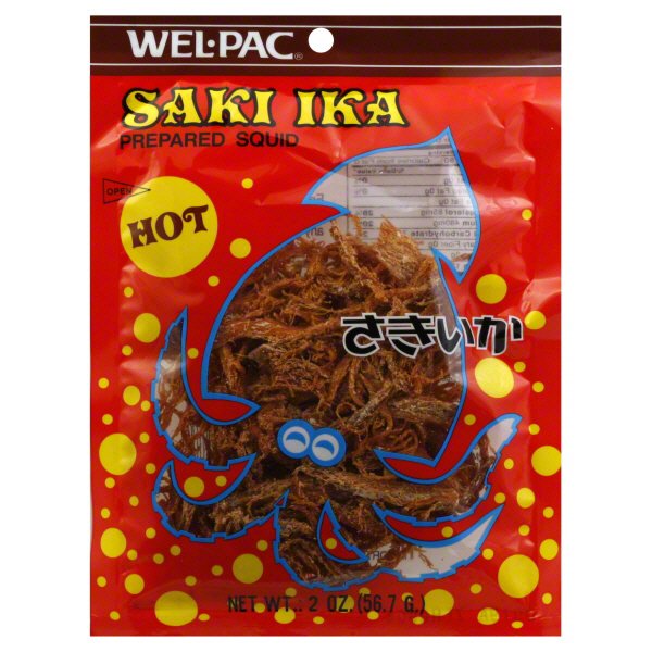 Wel-Pac Saki Ika Hot Prepared Squid - Shop Canned & Dried Food at H-E-B