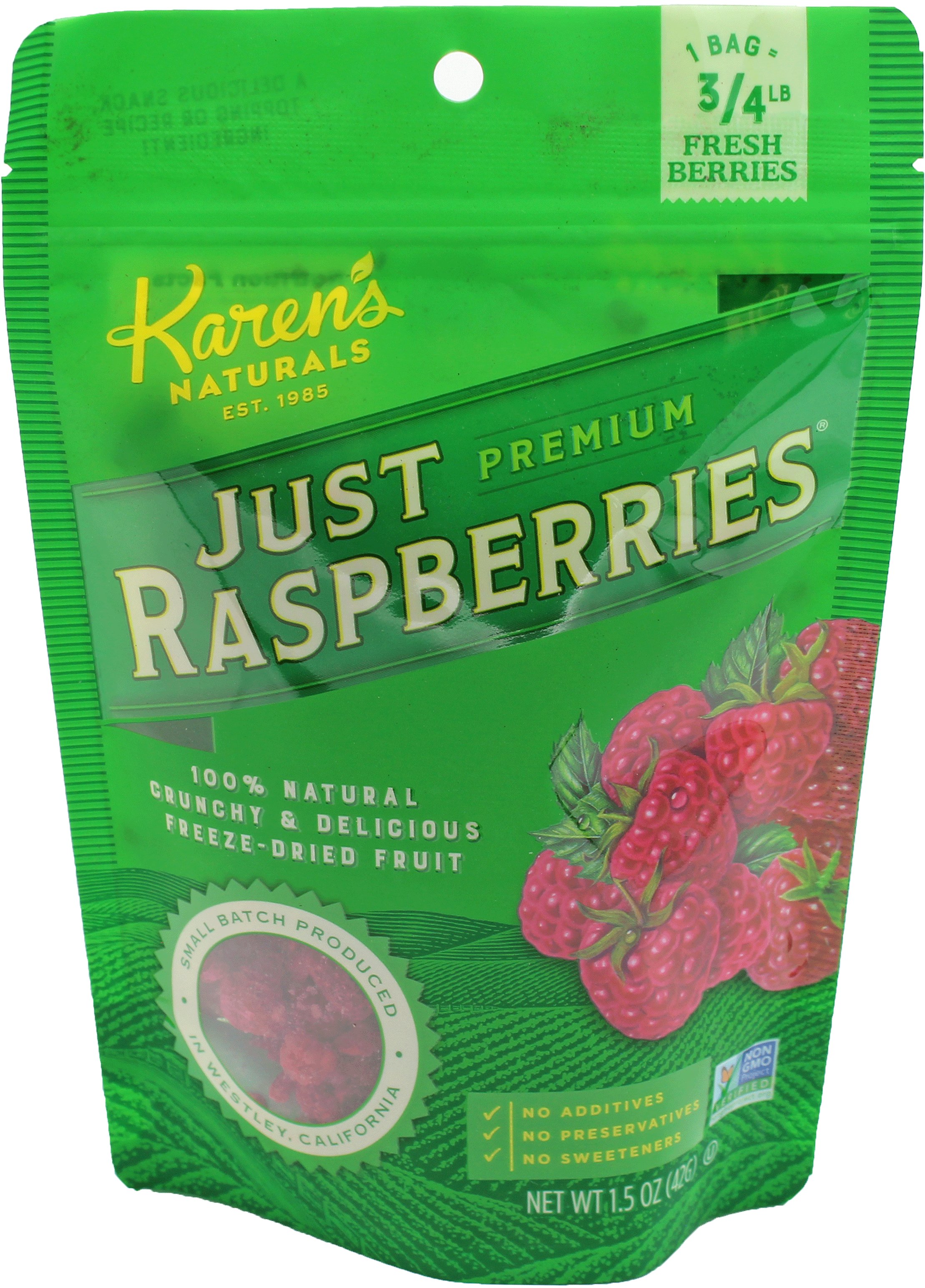 Karen's Naturals Just Raspberries - Shop Fruit at H-E-B