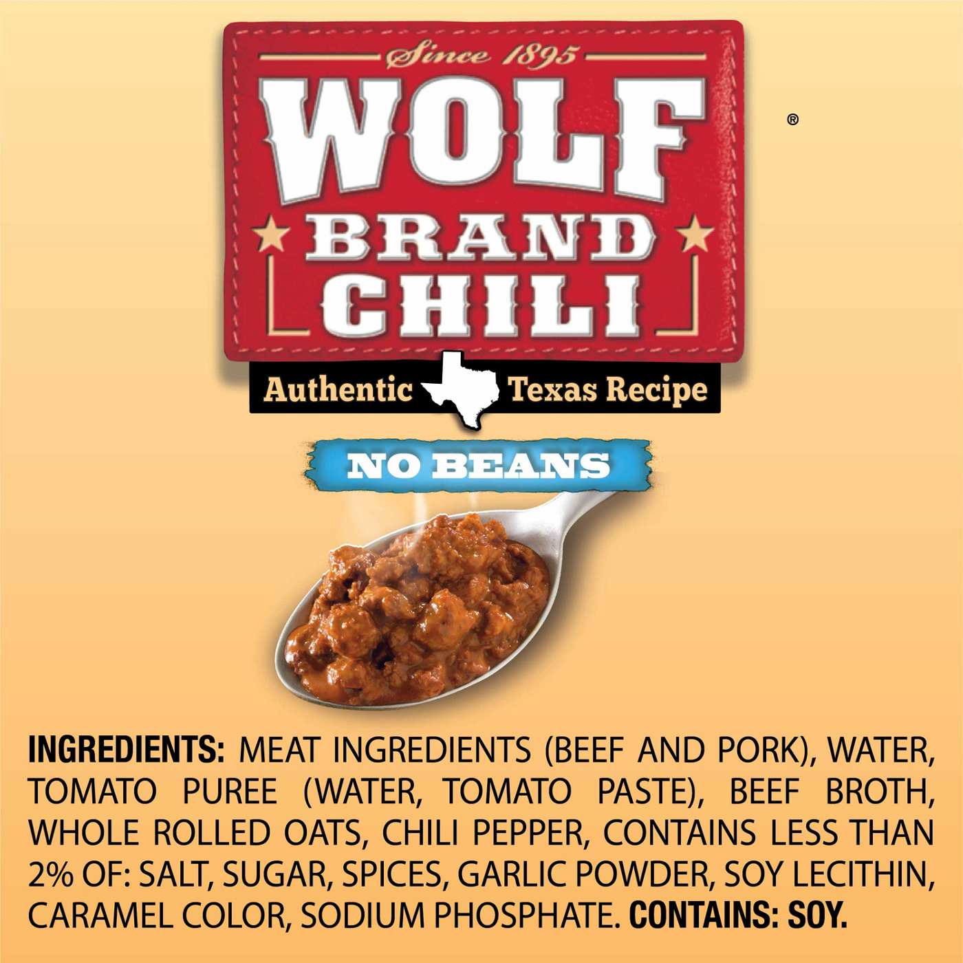 Wolf Chili No Beans - Shop Soups & chili at H-E-B