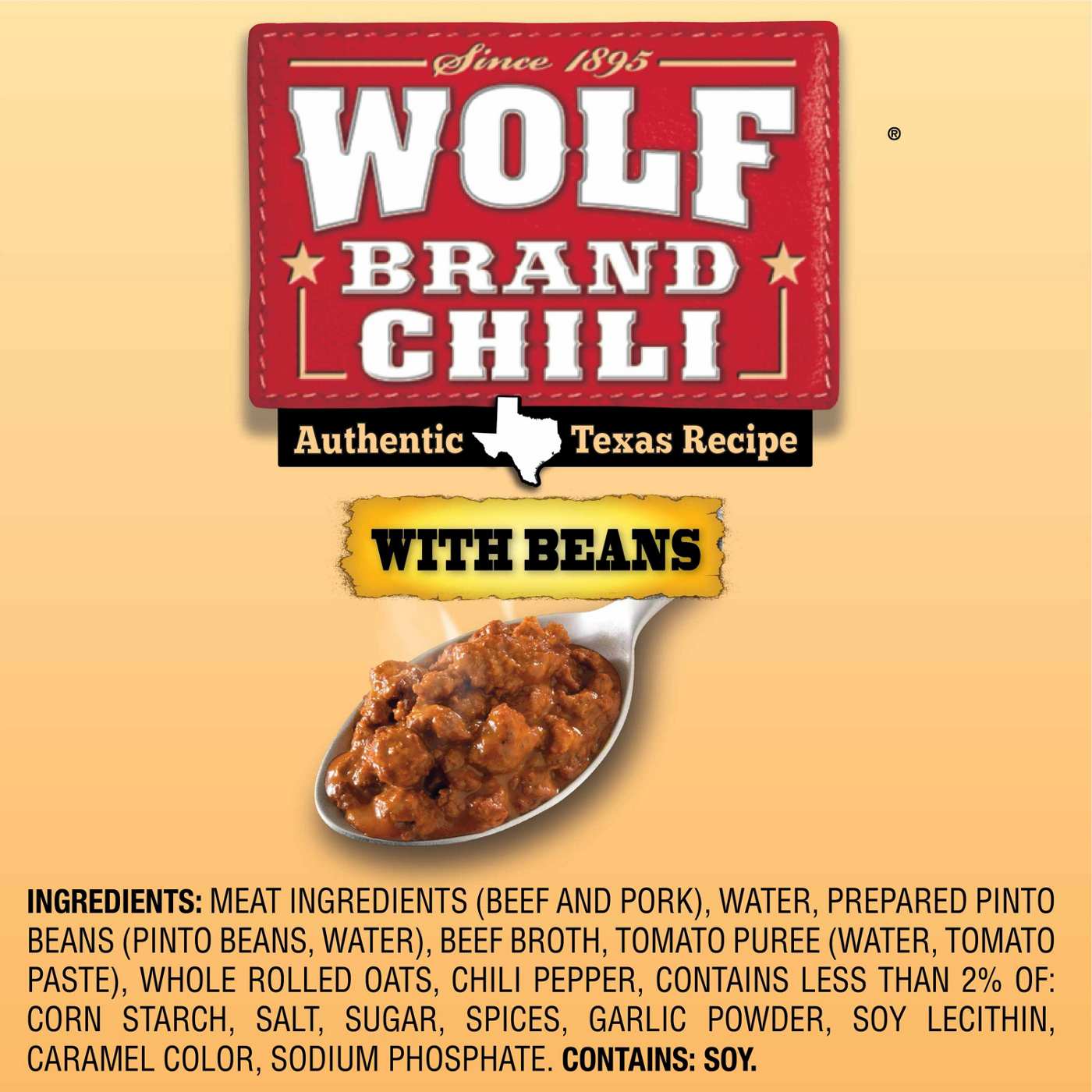 Wolf Chili With Beans - Shop Soups & chili at H-E-B