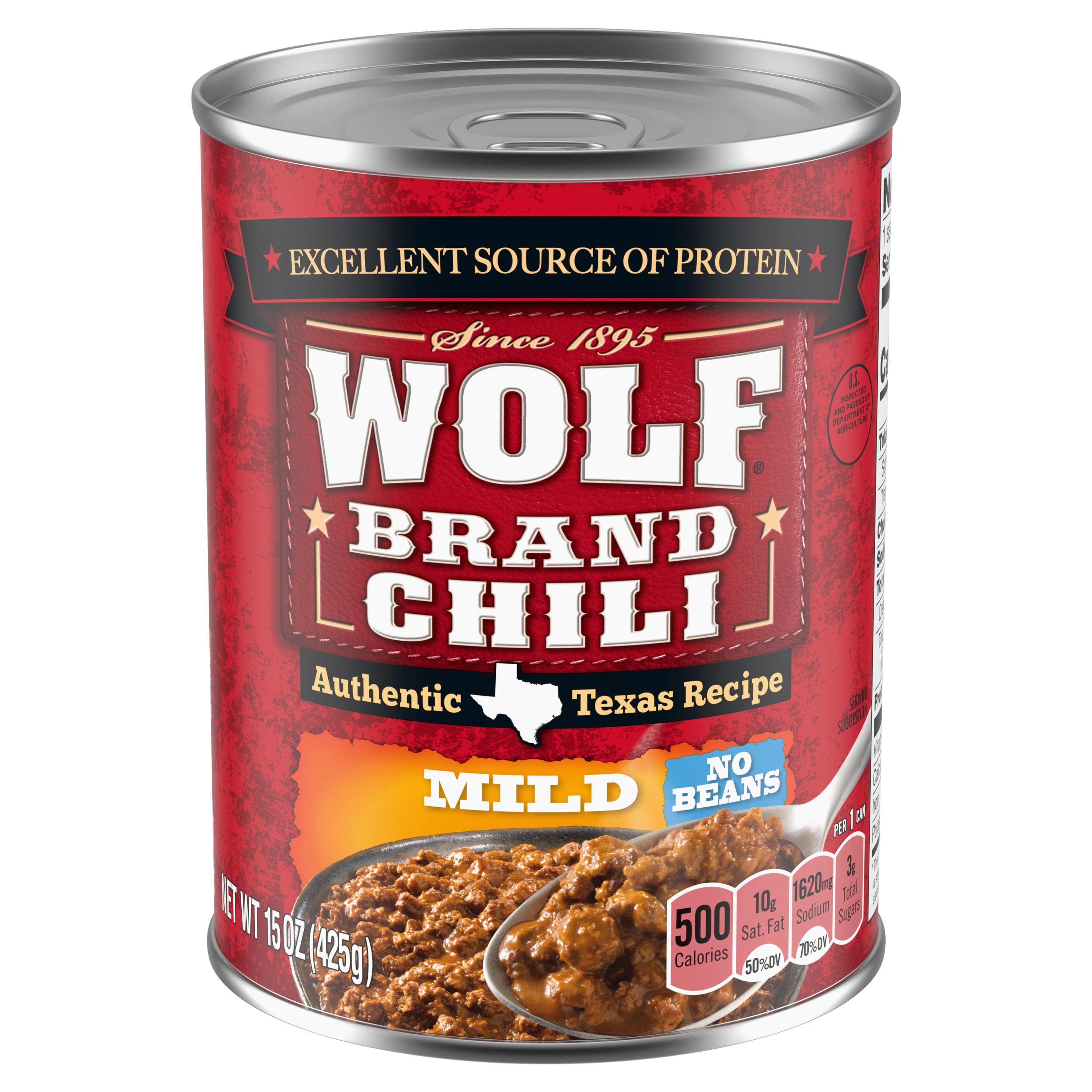 Wolf Mild Chili No Beans - Shop Soups & chili at H-E-B