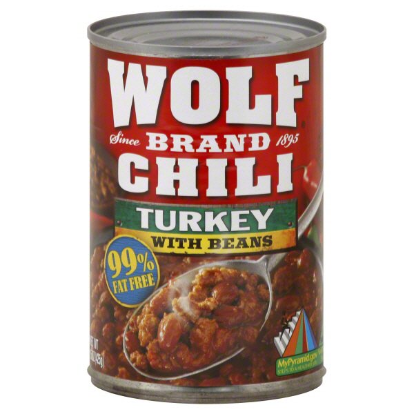 Wolf Turkey Chili With Beans - Shop Soups & Chili at H-E-B