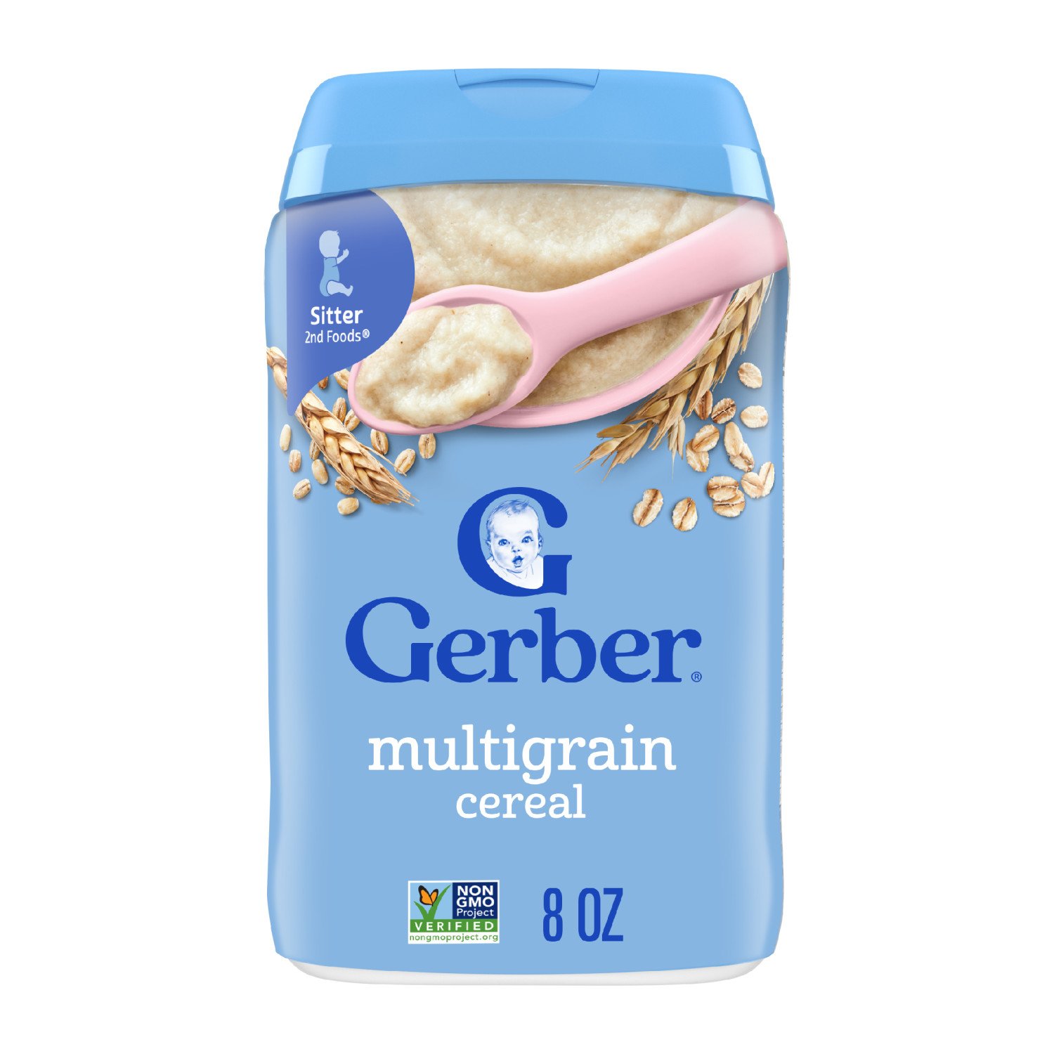 Gerber Cereal for Baby Grain & Grow - Multigrain - Shop Baby food at H-E-B