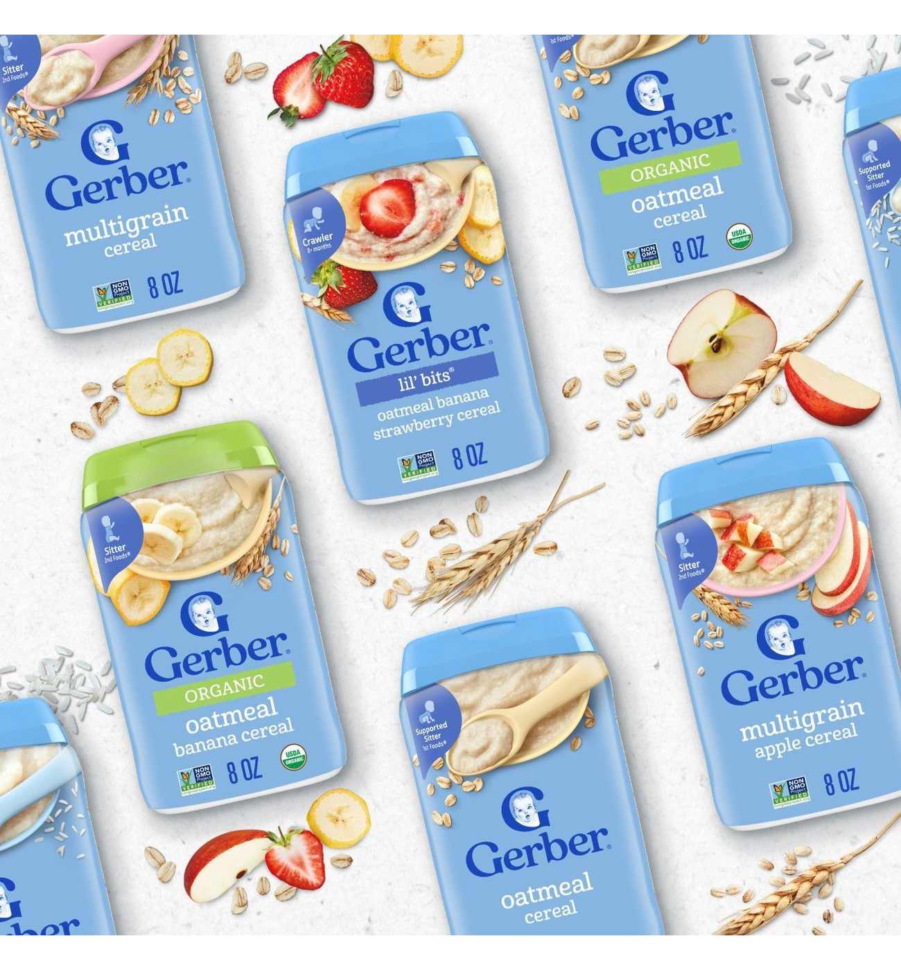 Gerber Cereal for Baby - Rice - Shop Baby food at H-E-B