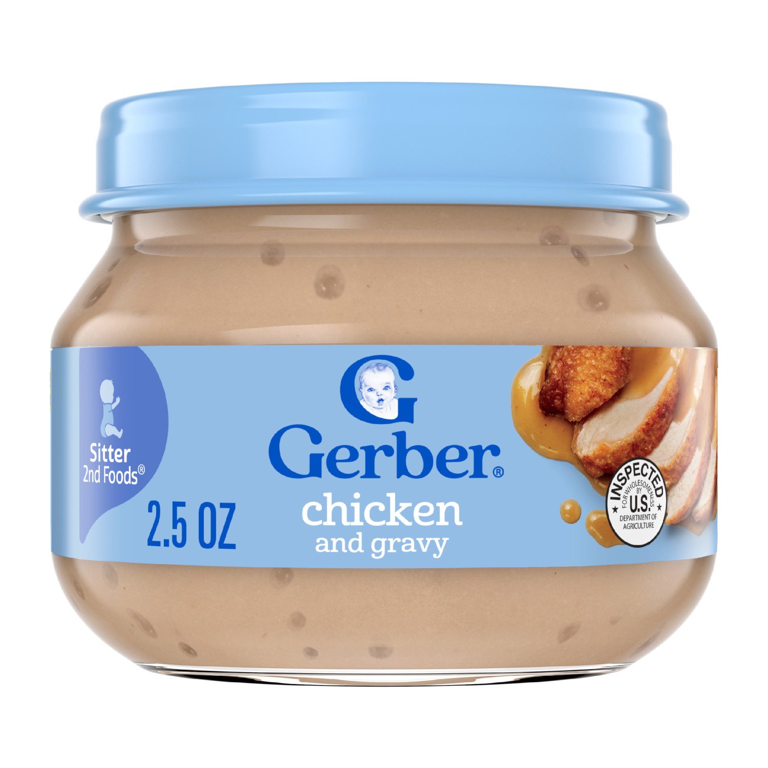 Gerber Mealtime for Baby 2nd Foods - Chicken & Gravy - Shop Baby food ... Gerber Mealtime for Baby 2nd Foods - Chicken & Gravy - Shop Baby food ...