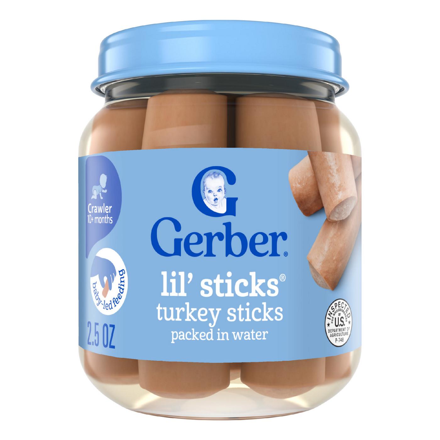 Gerber Mealtime for Baby Lil' Sticks - Turkey - Shop Toddler food at H-E-B