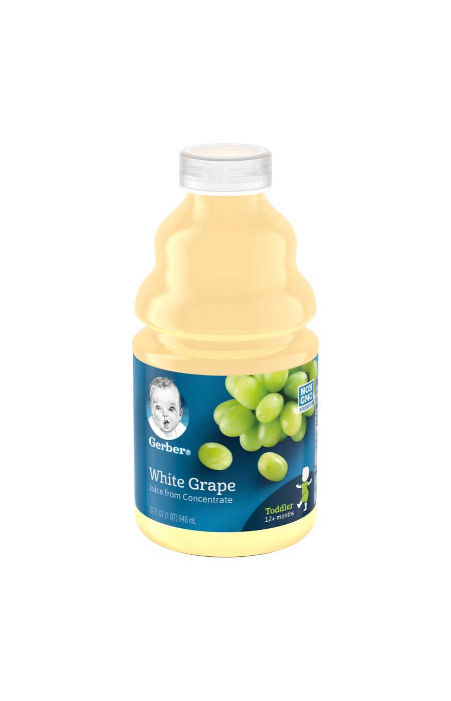 Gerber Toddler Fruit Juice - White Grape - Shop Juice & water at H-E-B