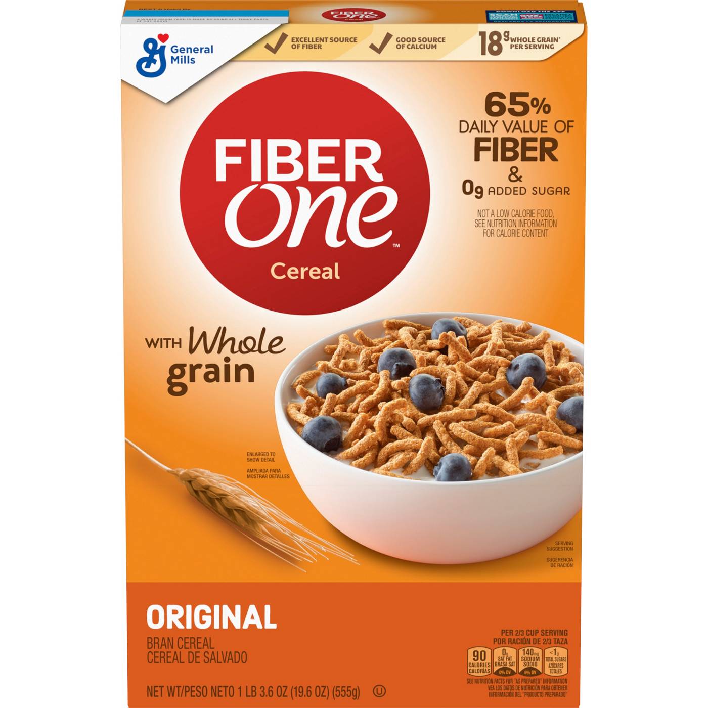Fiber One Cereal - Original - Shop Cereal at H-E-B
