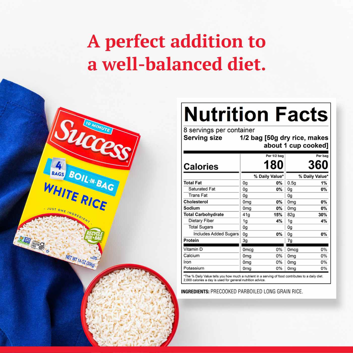 Success Boil-in-Bag White Rice - Shop Rice & grains at H-E-B