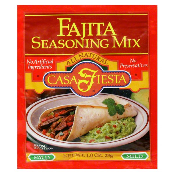 Casa Fiesta Fajita Seasoning Mix - Shop Spice Mixes at H-E-B