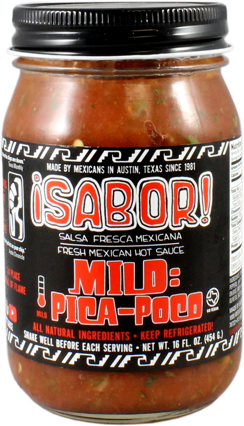 Sabor Pico-Poco Mild Salsa, 16 oz | Central Market - Really Into Food