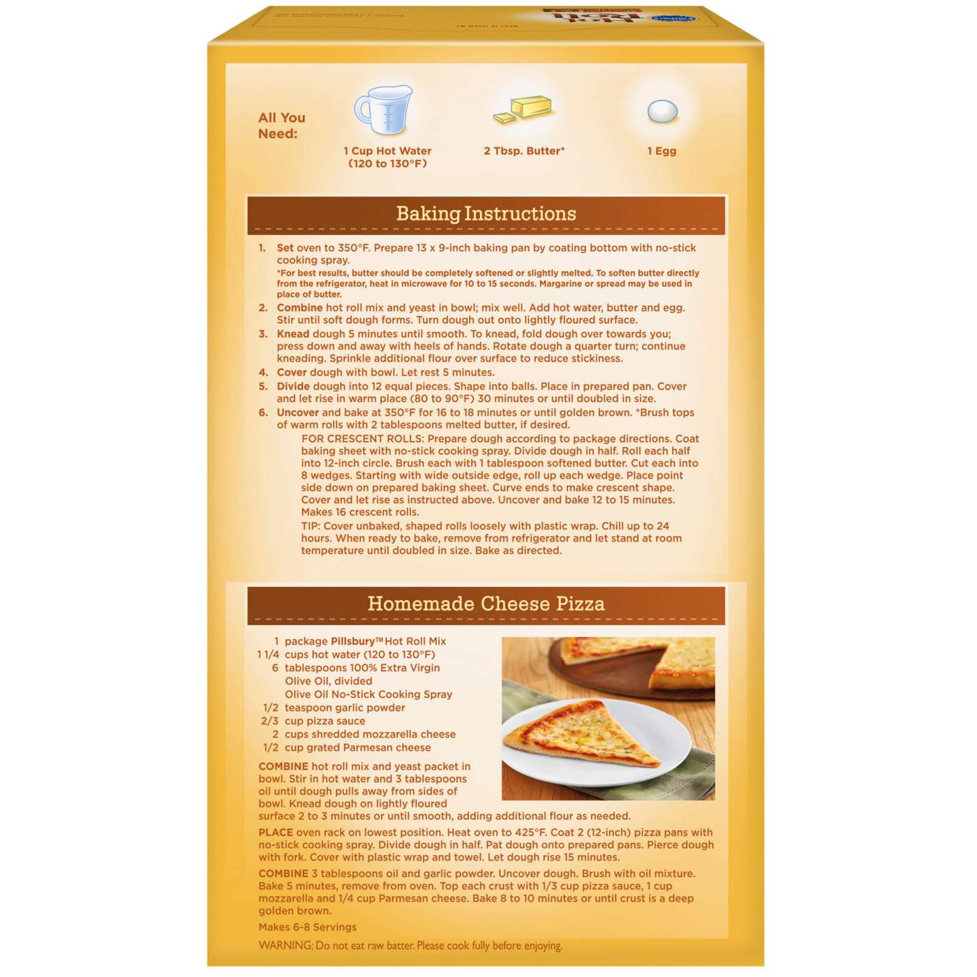 Pillsbury Hot Roll Mix - Shop Baking mixes at H-E-B