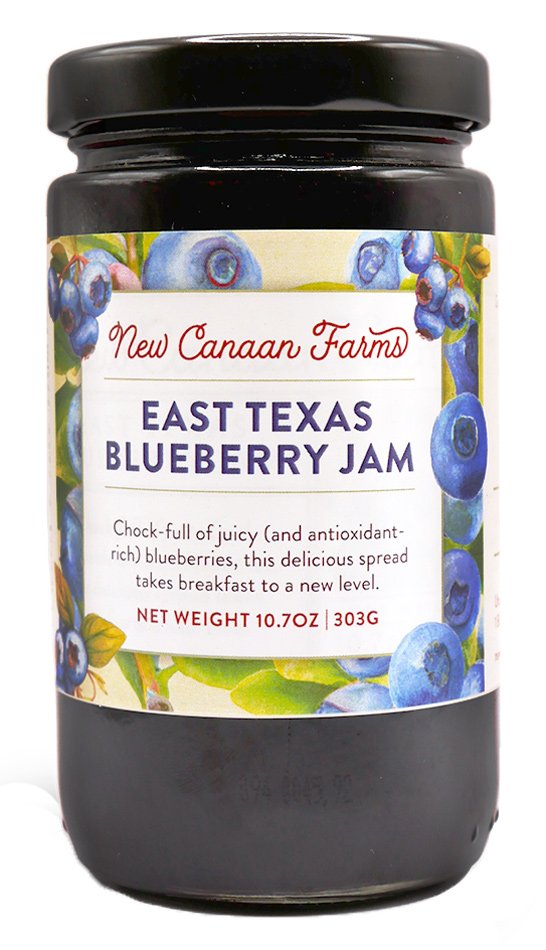 New Canaan Farms East Texas Blueberry Jam - Shop Jelly & Jam at H-E-B