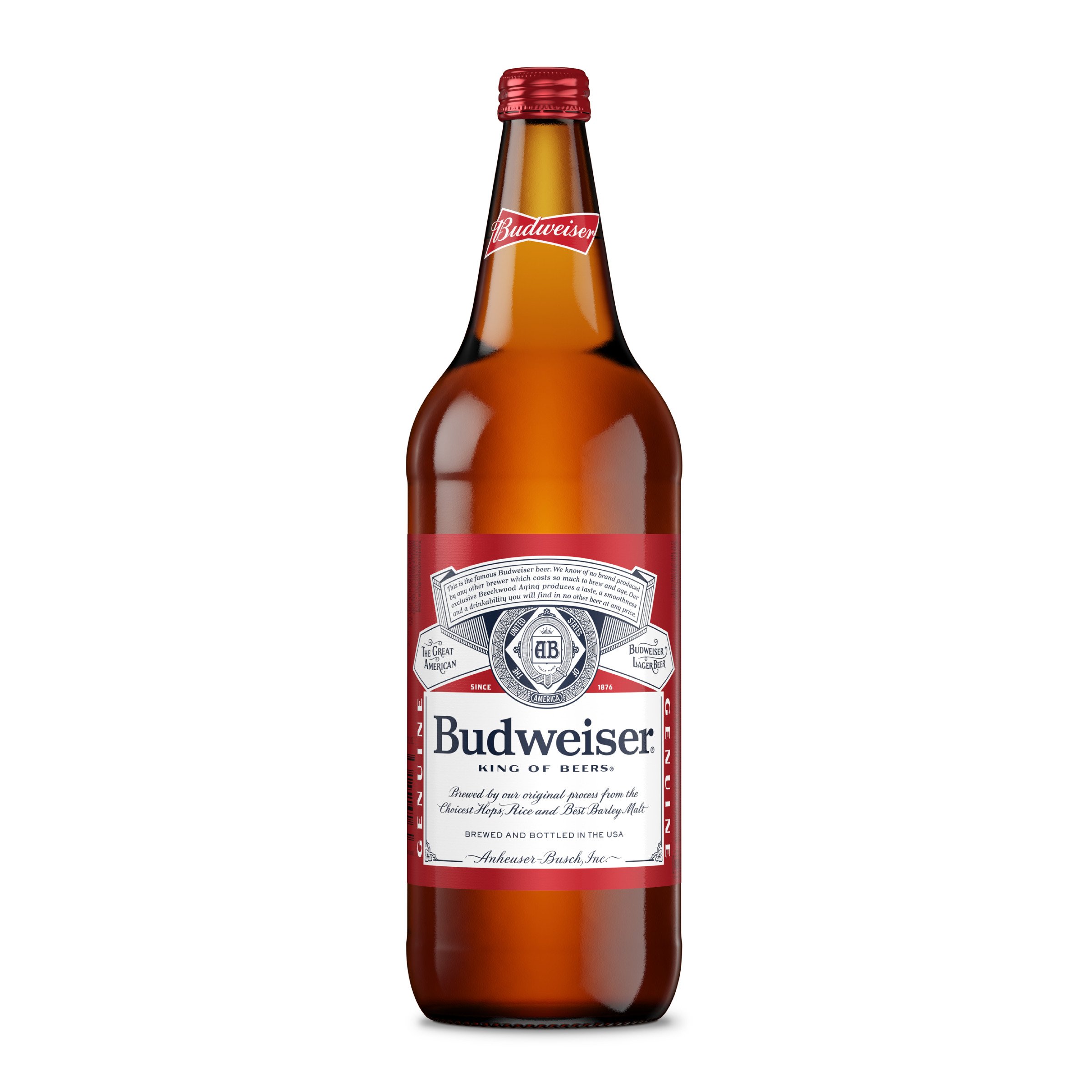 Budweiser American Lager Beer Bottle - Shop Beer at H-E-B