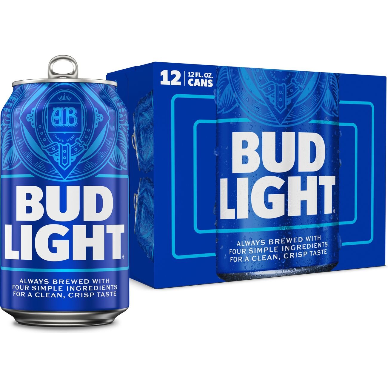 Bud Light American Lager Beer 12 pk Cans, 12 oz | Joe V's Smart Shop ...