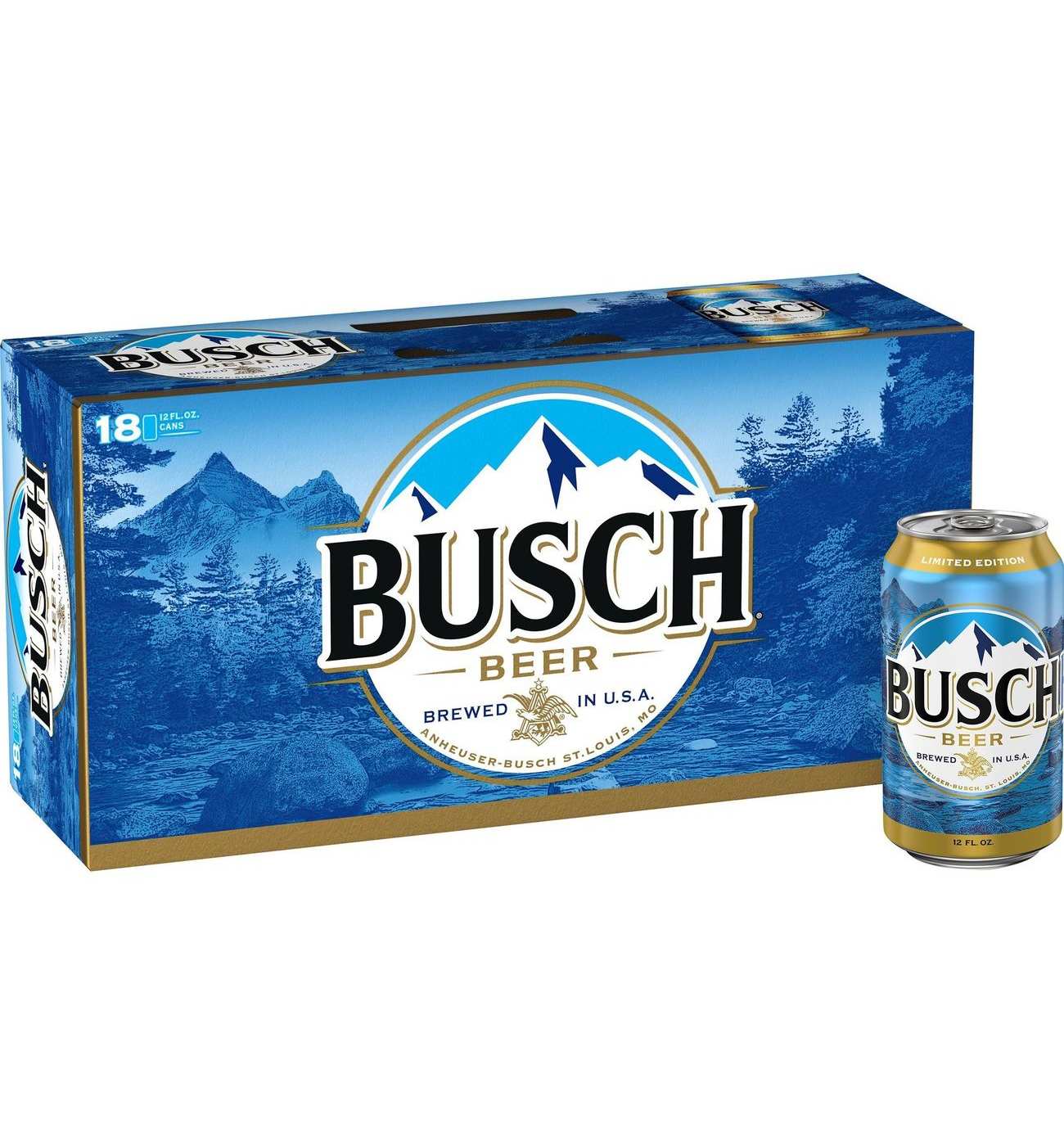 Busch Beer 18 pk Cans - Shop Beer at H-E-B