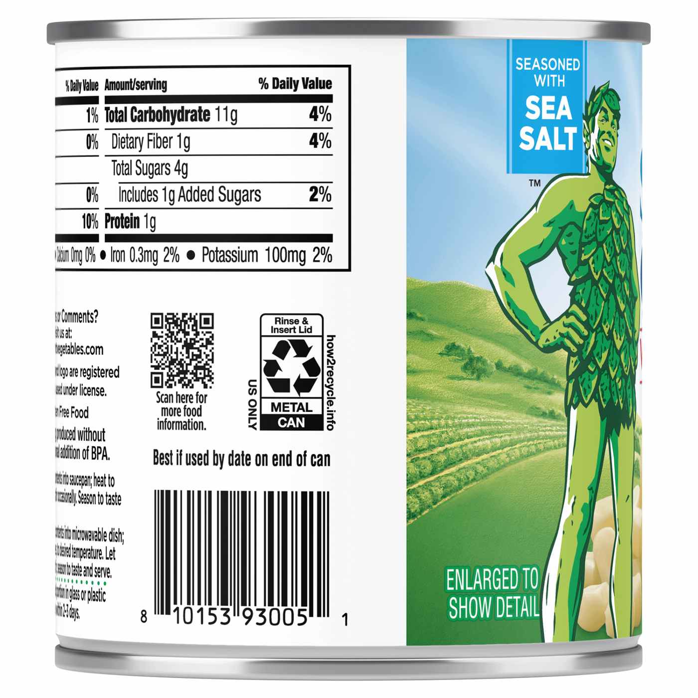 Green Giant Steam Crisp White Shoepeg Whole Kernel Corn - Shop Corn at ...