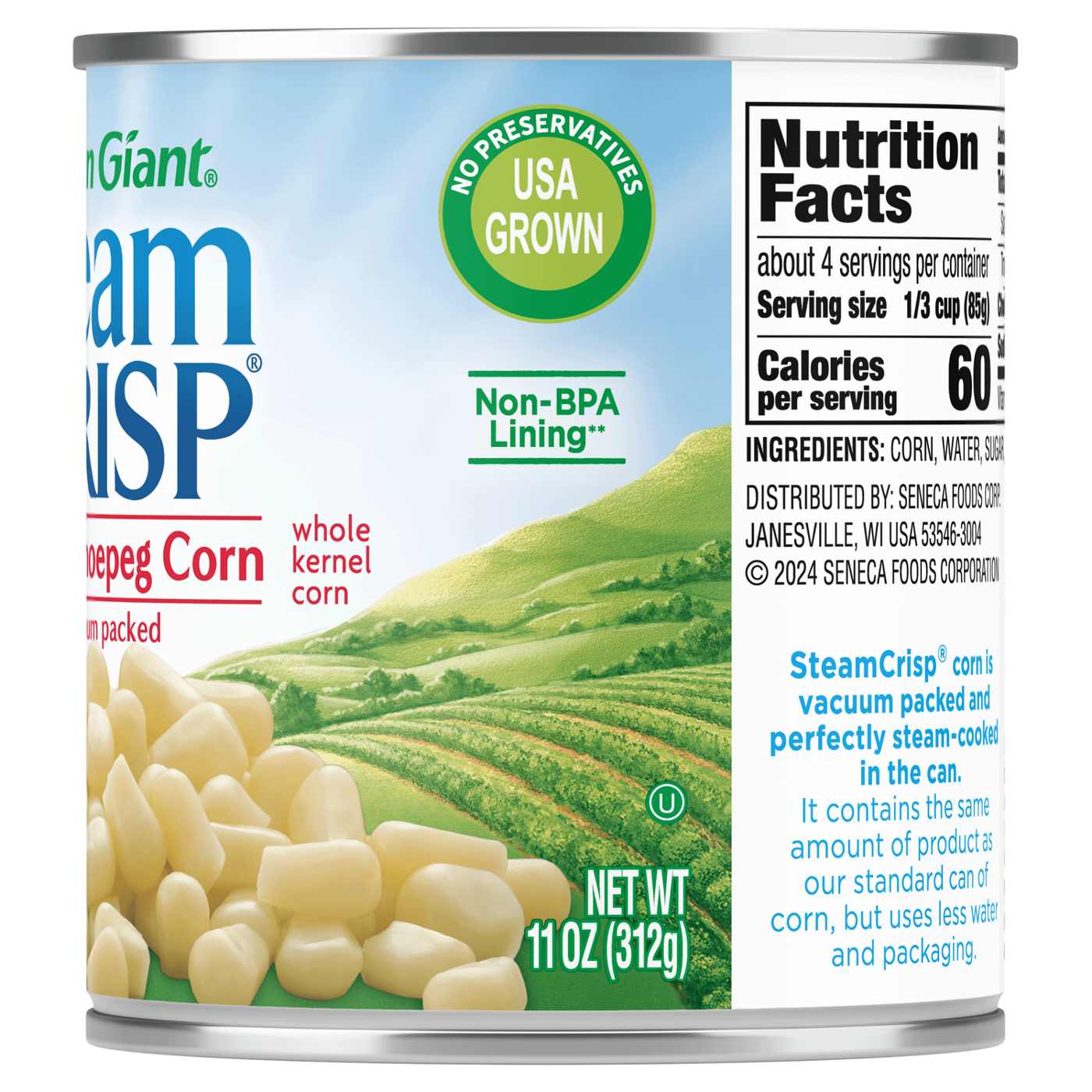 Green Giant Steam Crisp White Shoepeg Whole Kernel Corn - Shop Corn at ...