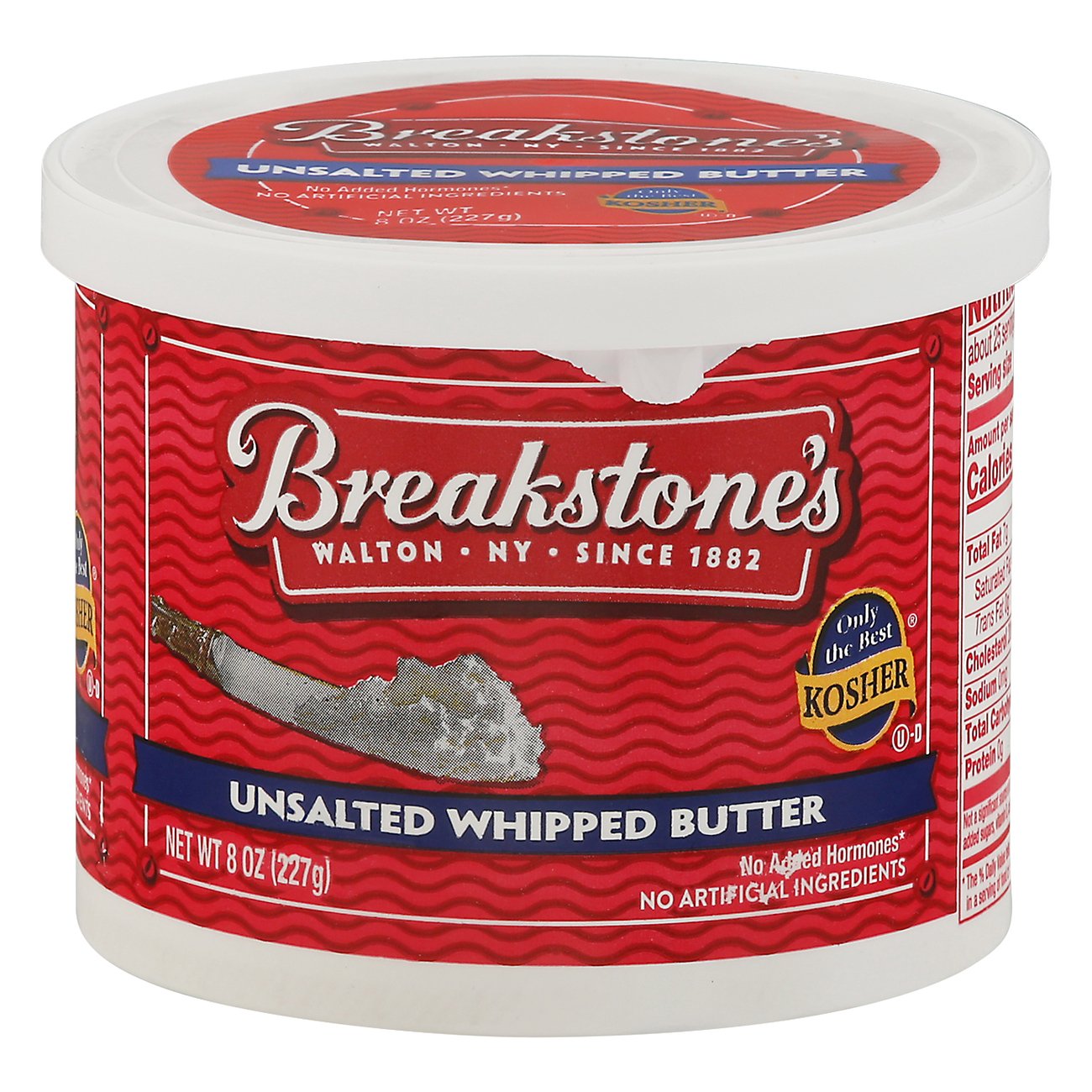 Breakstone's Unsalted Whipped Butter - Shop Butter & margarine at H-E-B