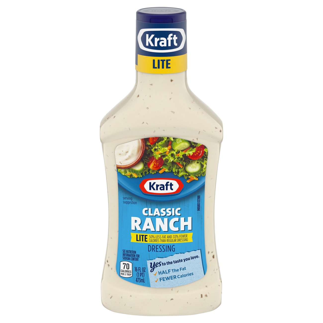 Kraft Lite Classic Ranch Dressing - Shop Salad dressings at H-E-B