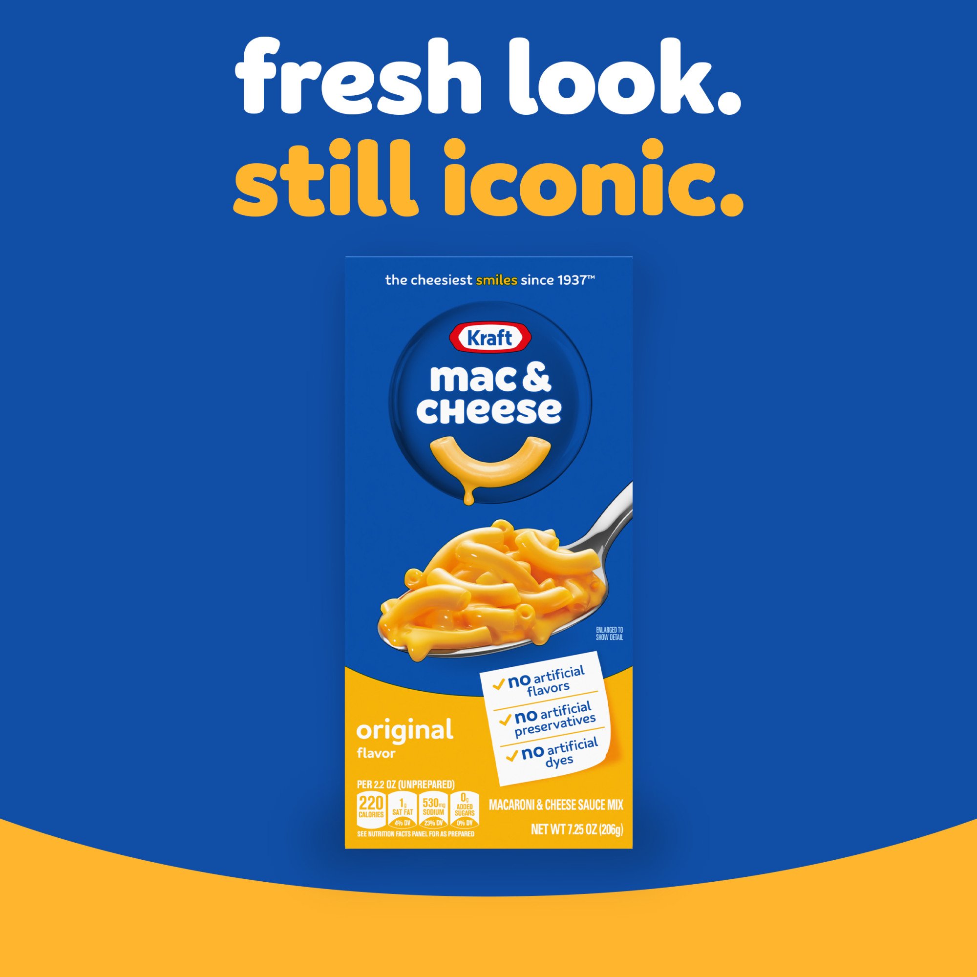 Kraft Macaroni And Cheese Nutrition Label