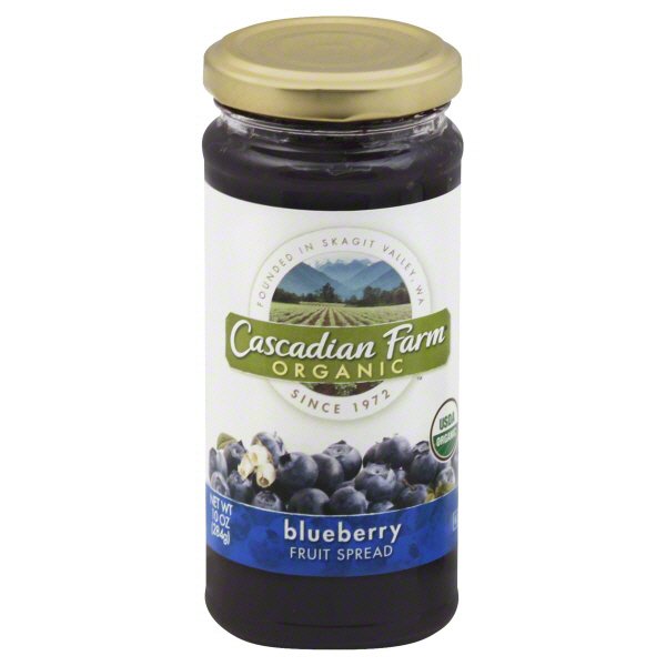 Cascadian Farm Organic Blueberry Fruit Spread - Shop Jelly & jam at H-E-B