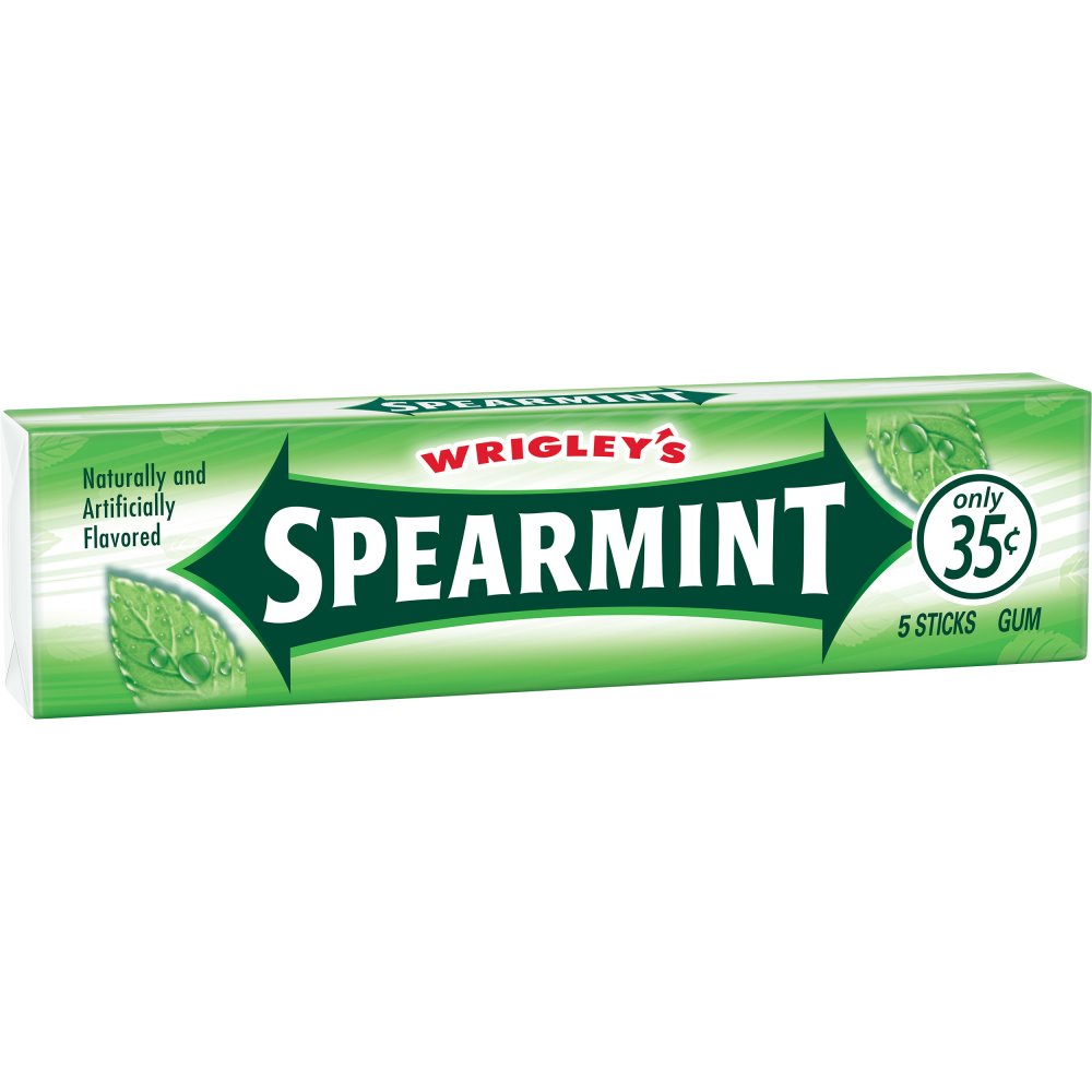 Wrigley's Spearmint Gum - Shop Gum & mints at H-E-B