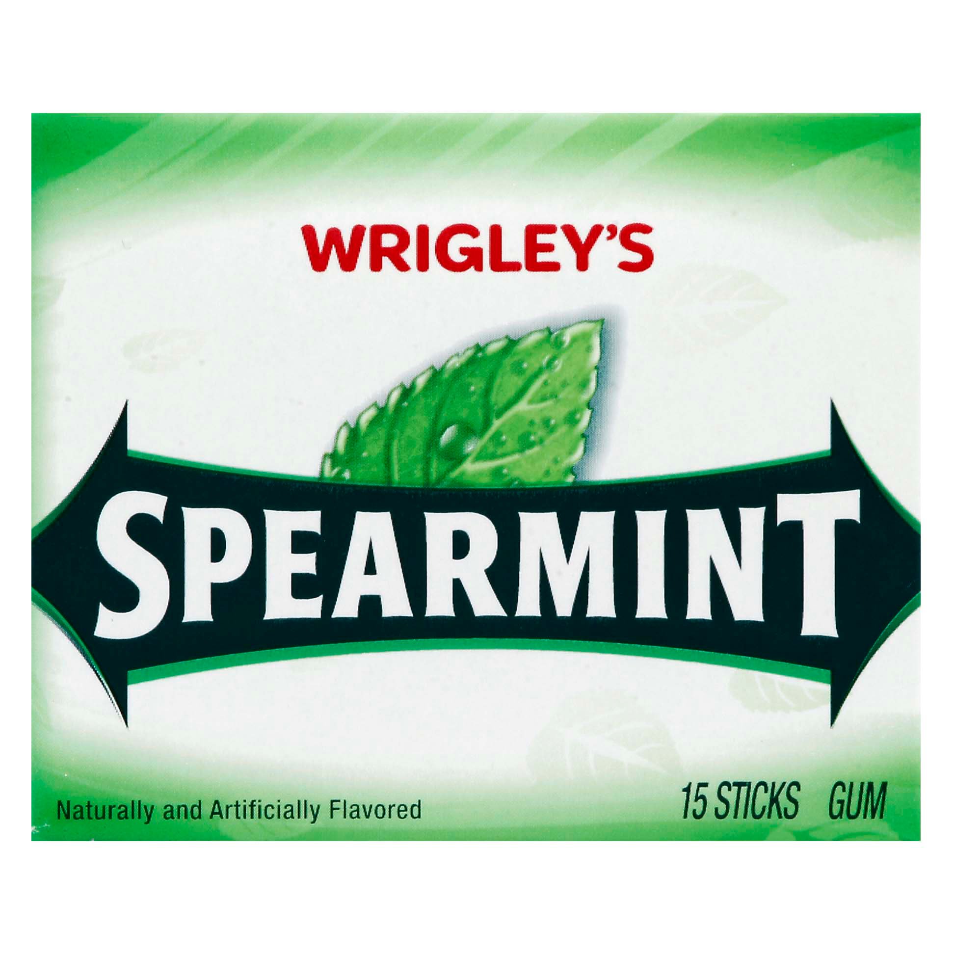 Wrigley's Spearmint Chewing Gum - Shop Gum & mints at H-E-B