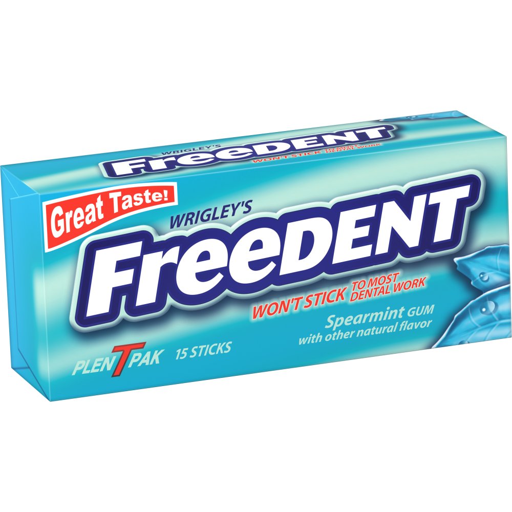 Freedent Spearmint Gum - Shop Gum & mints at H-E-B