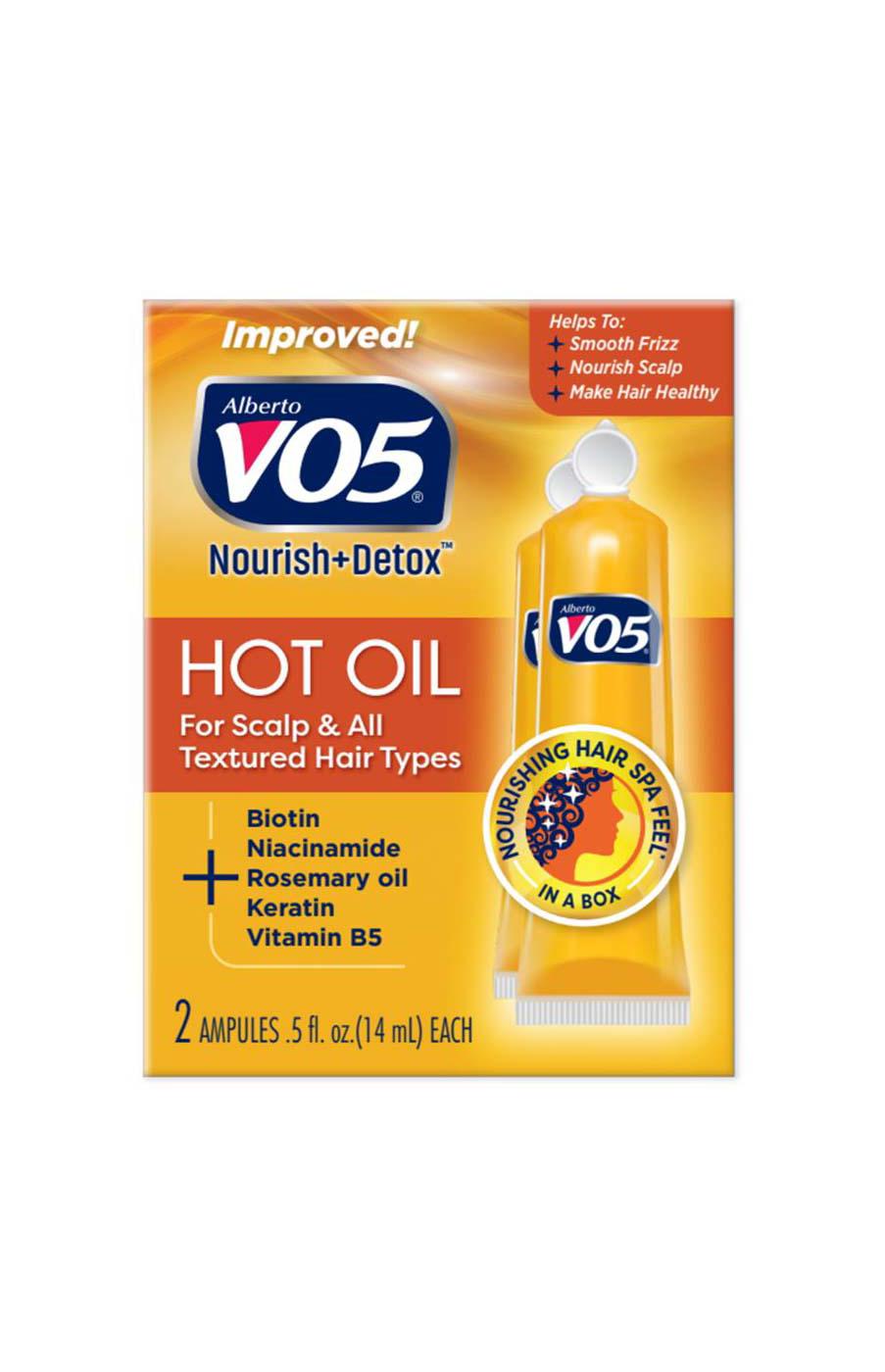 Alberto VO5 Hot Oil Hair Treatment - Shop Styling products & treatments ...