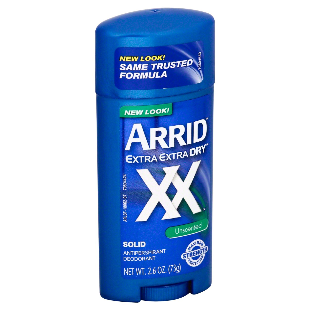 Arrid XX Solid Uncented Antiperspirant Deodorant - Shop Deodorant ...
