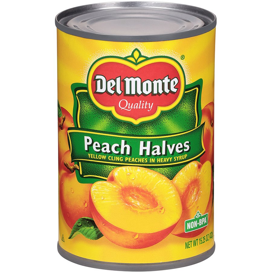 Del Monte Peach Halves in Heavy Syrup - Shop Fruit at H-E-B