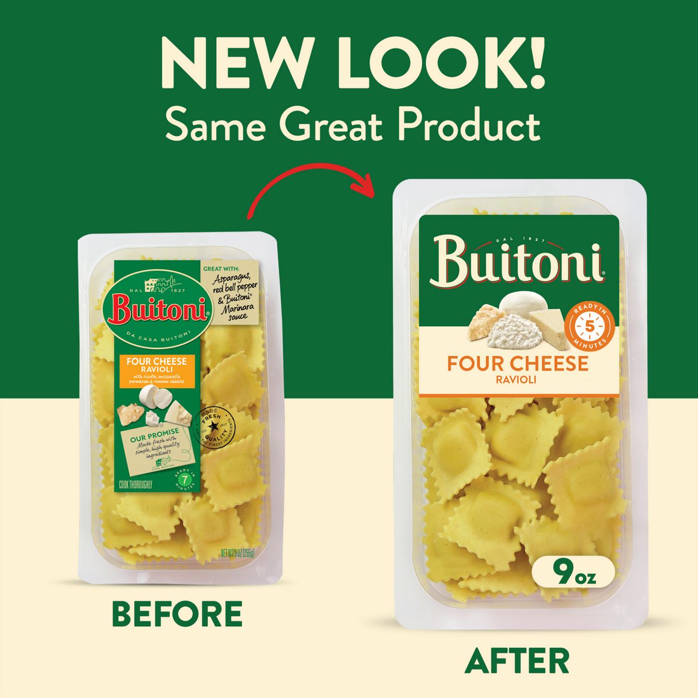 Buitoni Four Cheese Ravioli - Shop Pasta at H-E-B