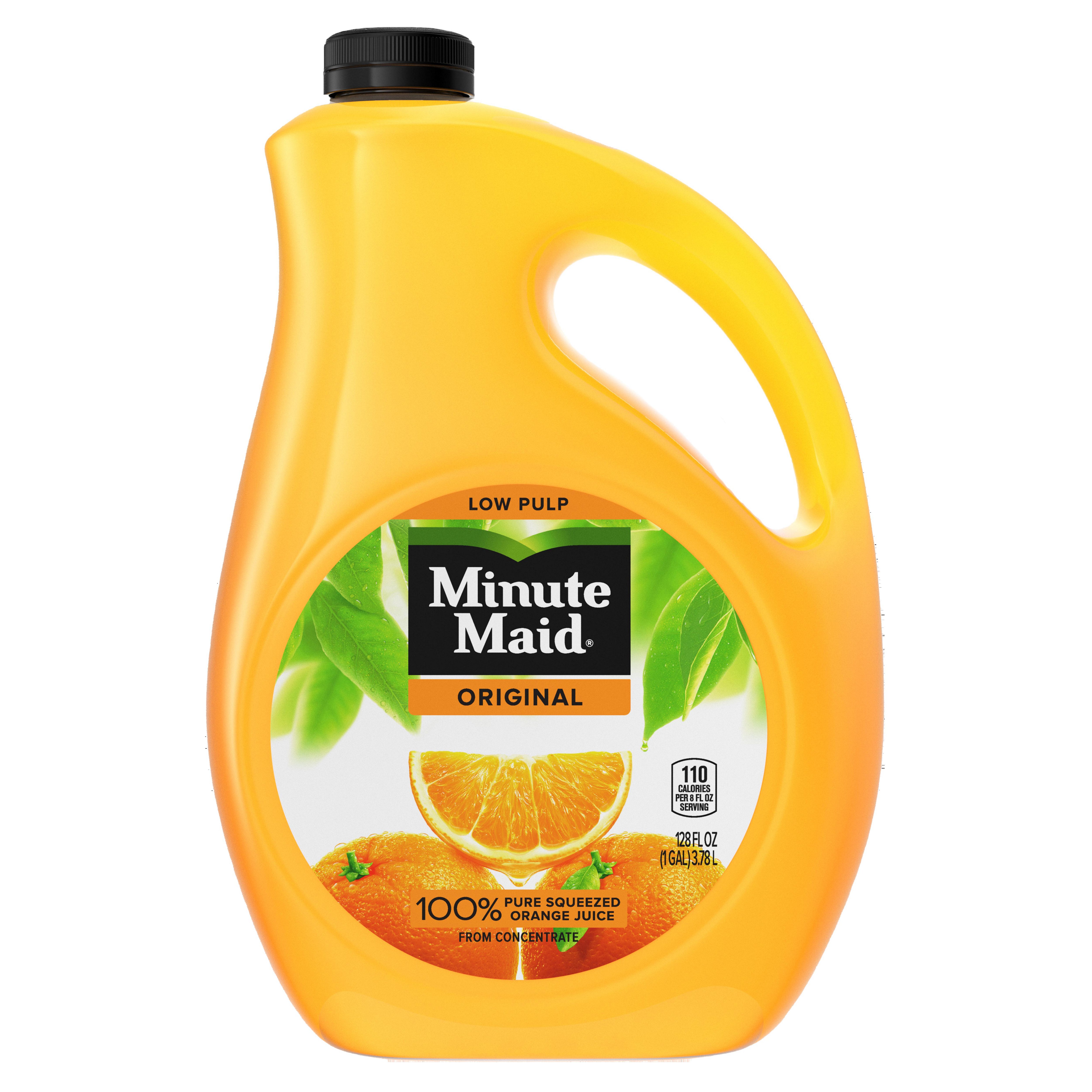 Minute Maid Original Low Pulp 100% Pure Squeezed Orange Juice - Shop ...