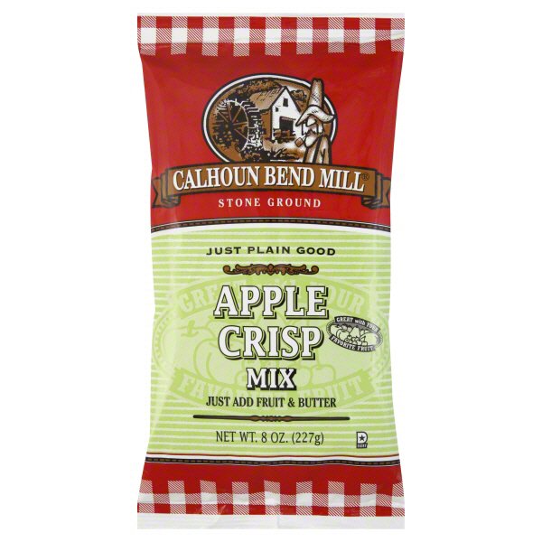 Calhoun Bend Mill Apple Cinnamon Crisp Mix - Shop Baking Ingredients at ...