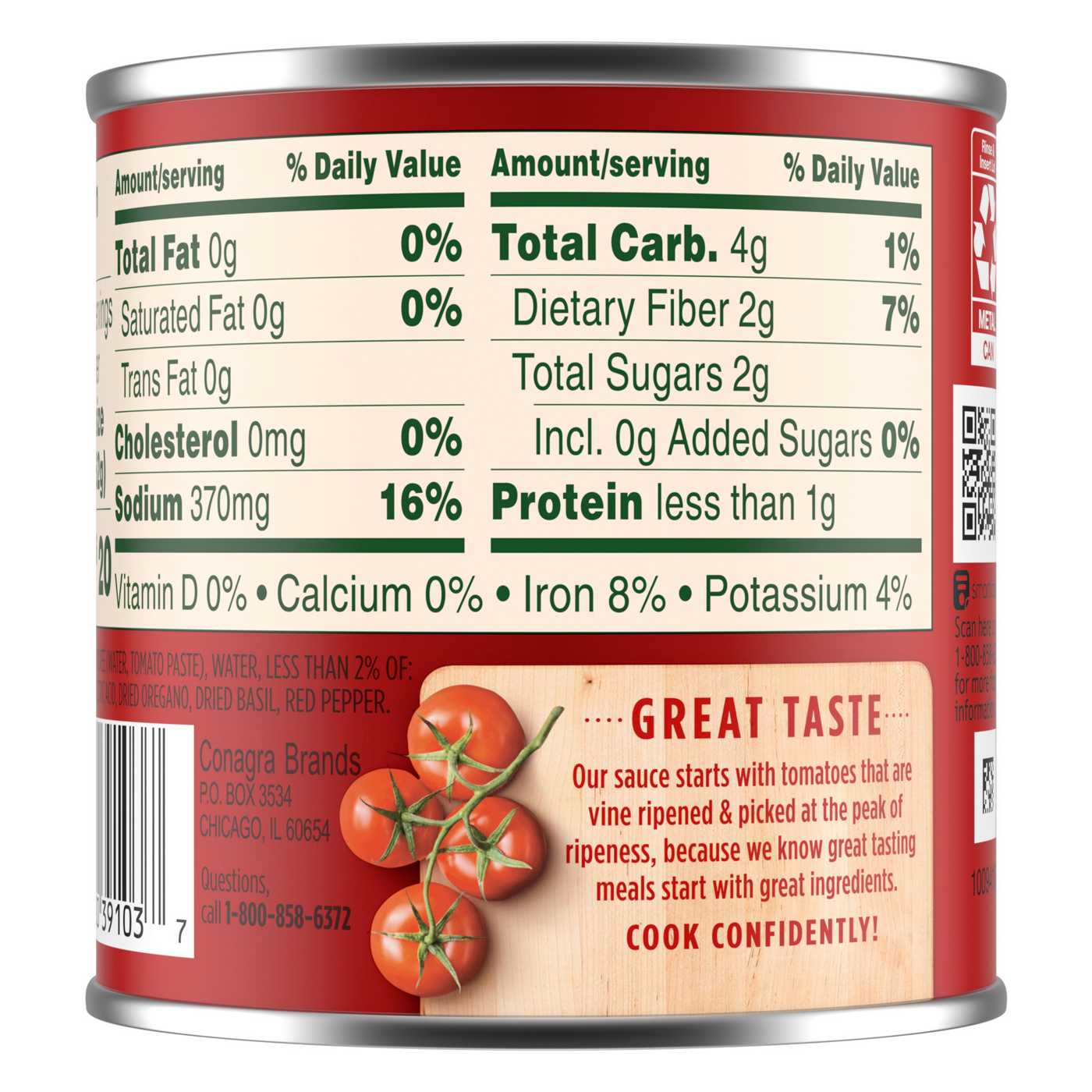 Hunt's Tomato Sauce with Basil, Garlic and Oregano - Shop Tomatoes at H-E-B