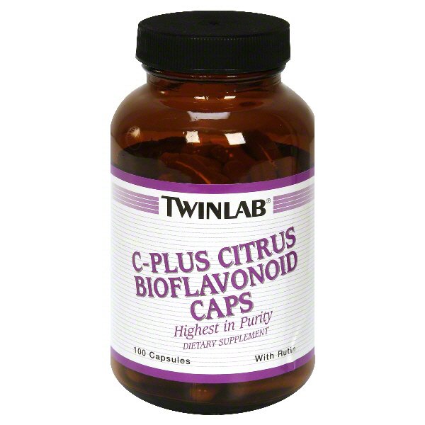 Twinlab C-Plus Citrus Bioflavonoid Caps With Rutin Capsules - Shop ...