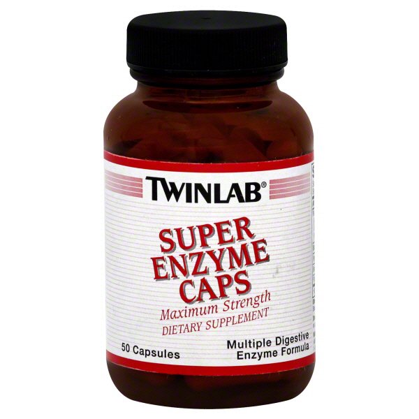 Twinlab Super Enzyme Caps Maximum Strength Capsules - Shop Diet ...