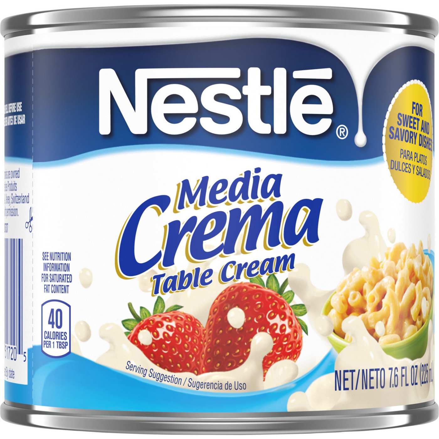 Nestle Media Crema Table Cream - Shop Evaporated milk at H-E-B
