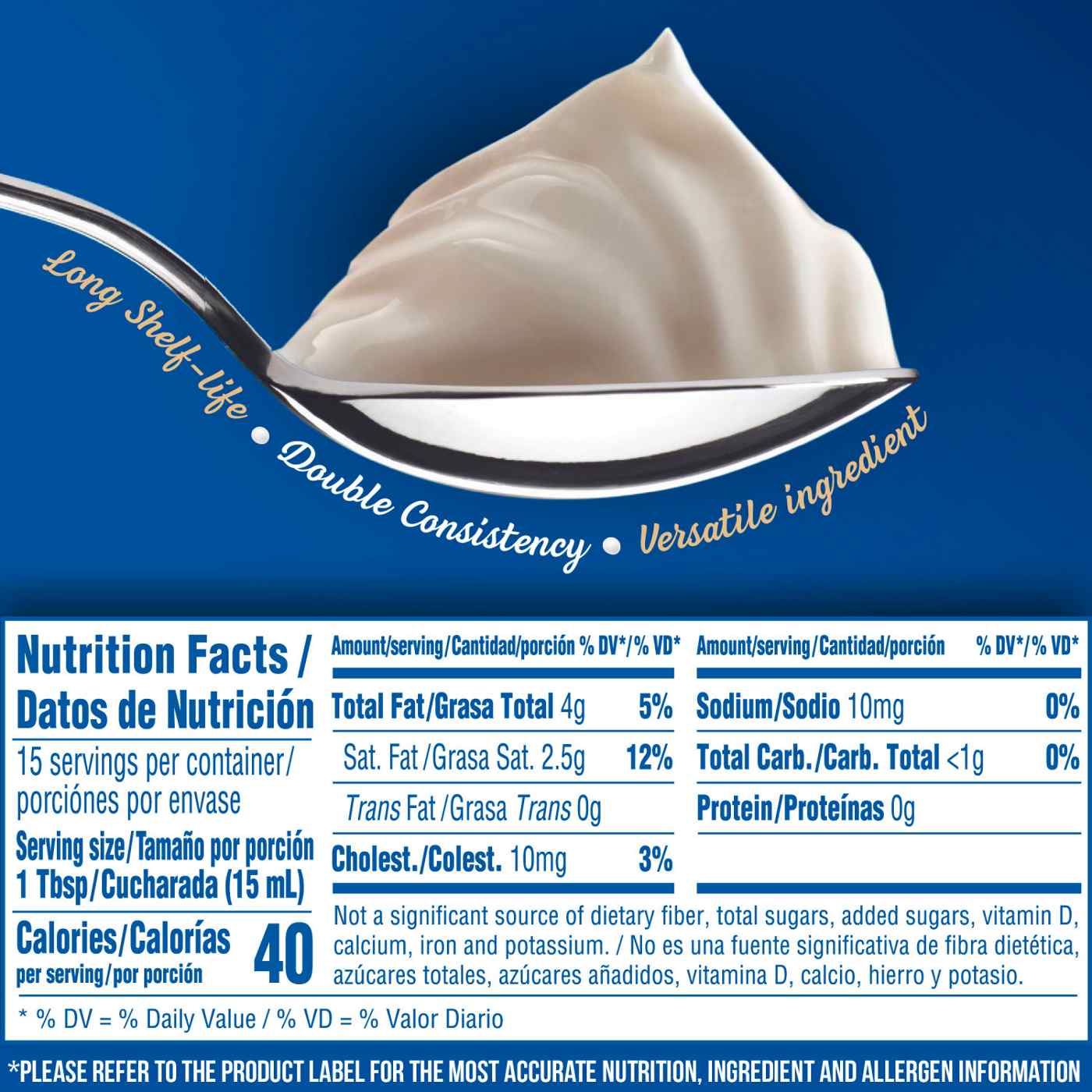 Nestle Media Crema Table Cream - Shop Evaporated milk at H-E-B