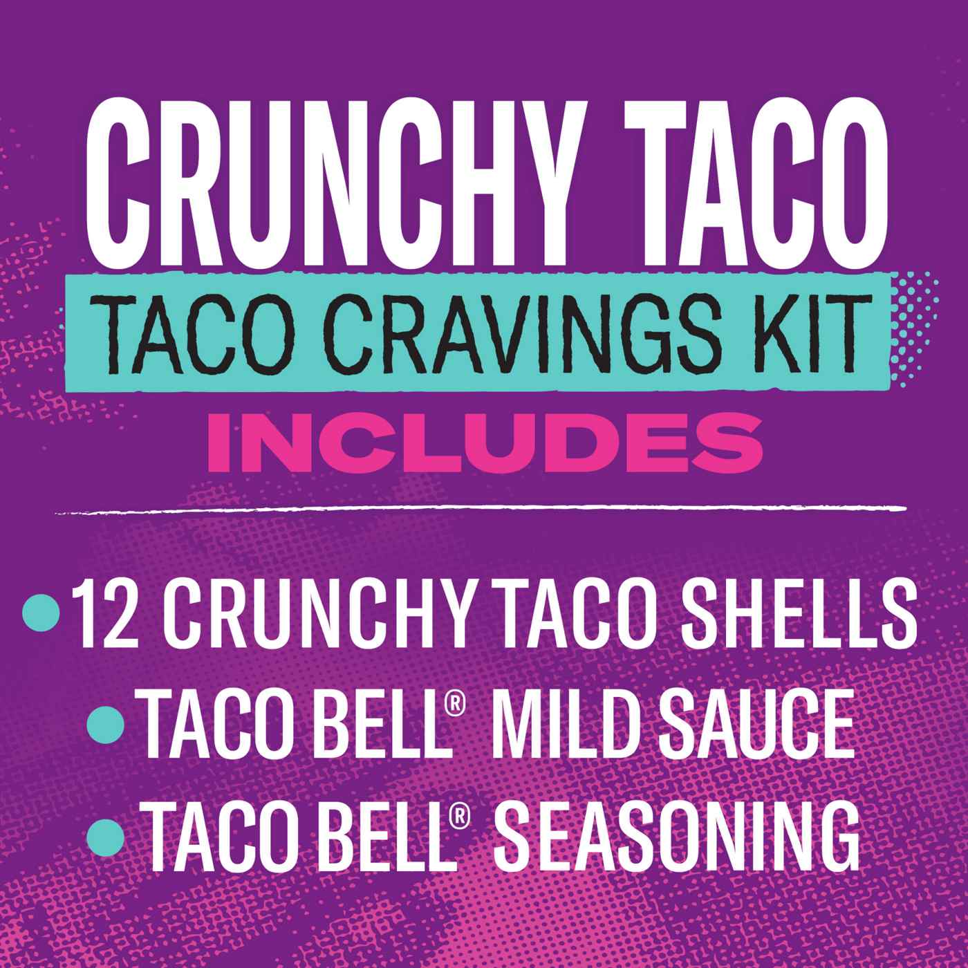 Taco Bell Crunchy Taco Dinner Kit - Shop Pantry meals at H-E-B