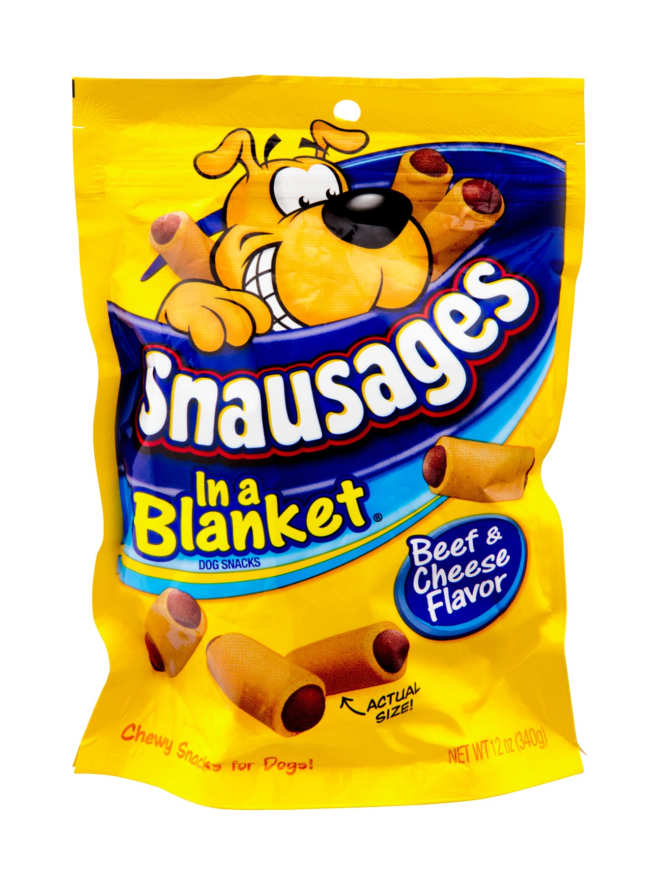 Snausages in a Blanket Beef & Cheese Flavor Dog Snacks - Shop Biscuits ...