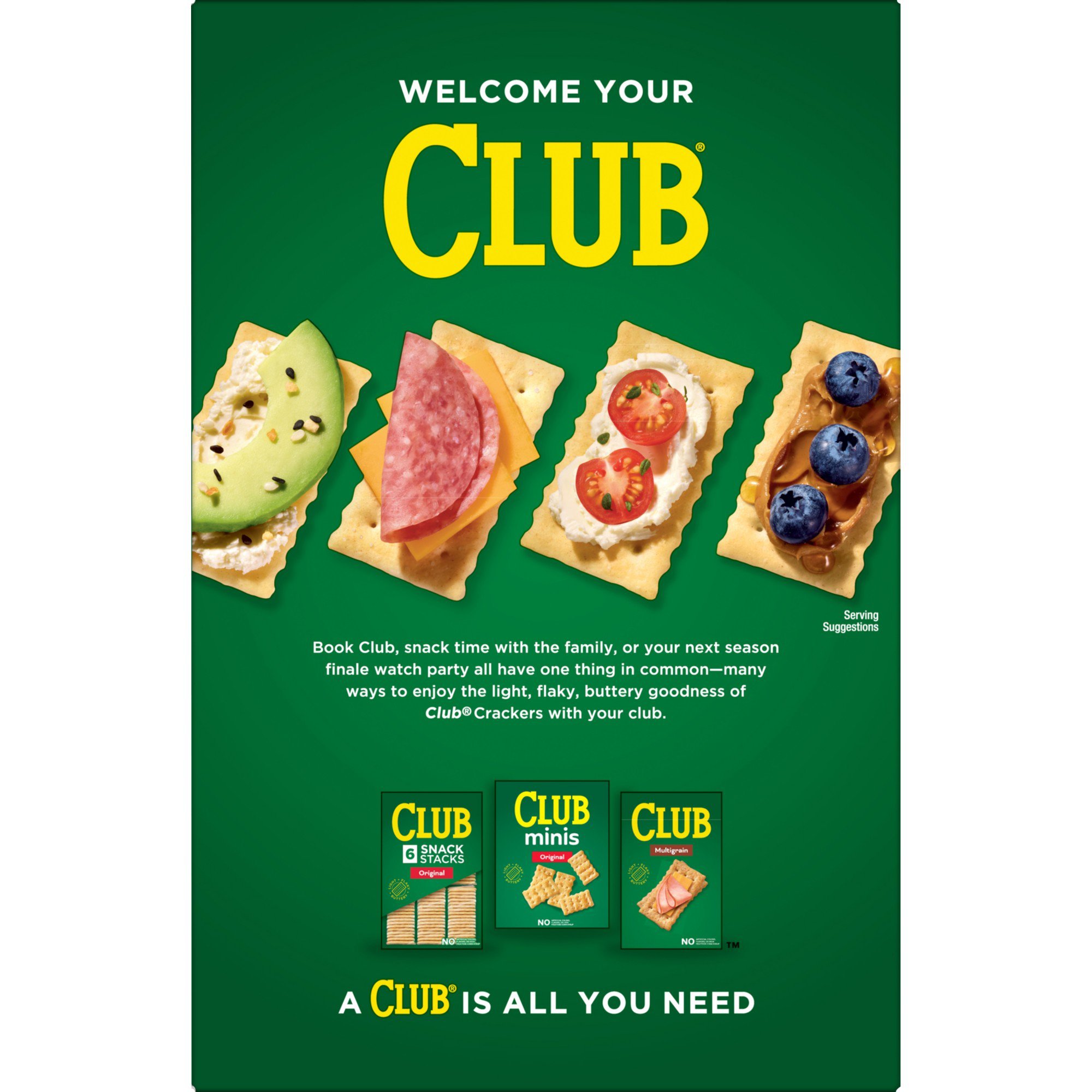 Keebler Club Crackers Nutrition Label Kellogg's Keebler Club And