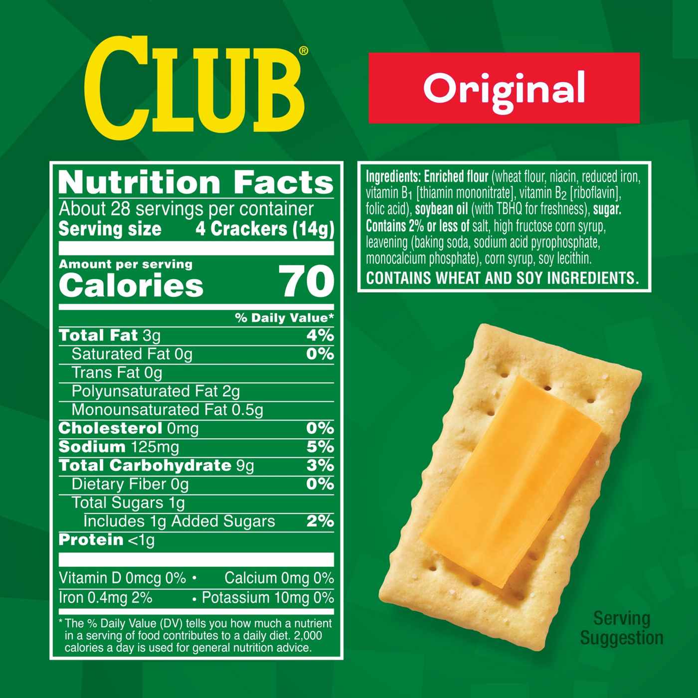 Club Original Crackers - Shop Crackers & breadsticks at H-E-B