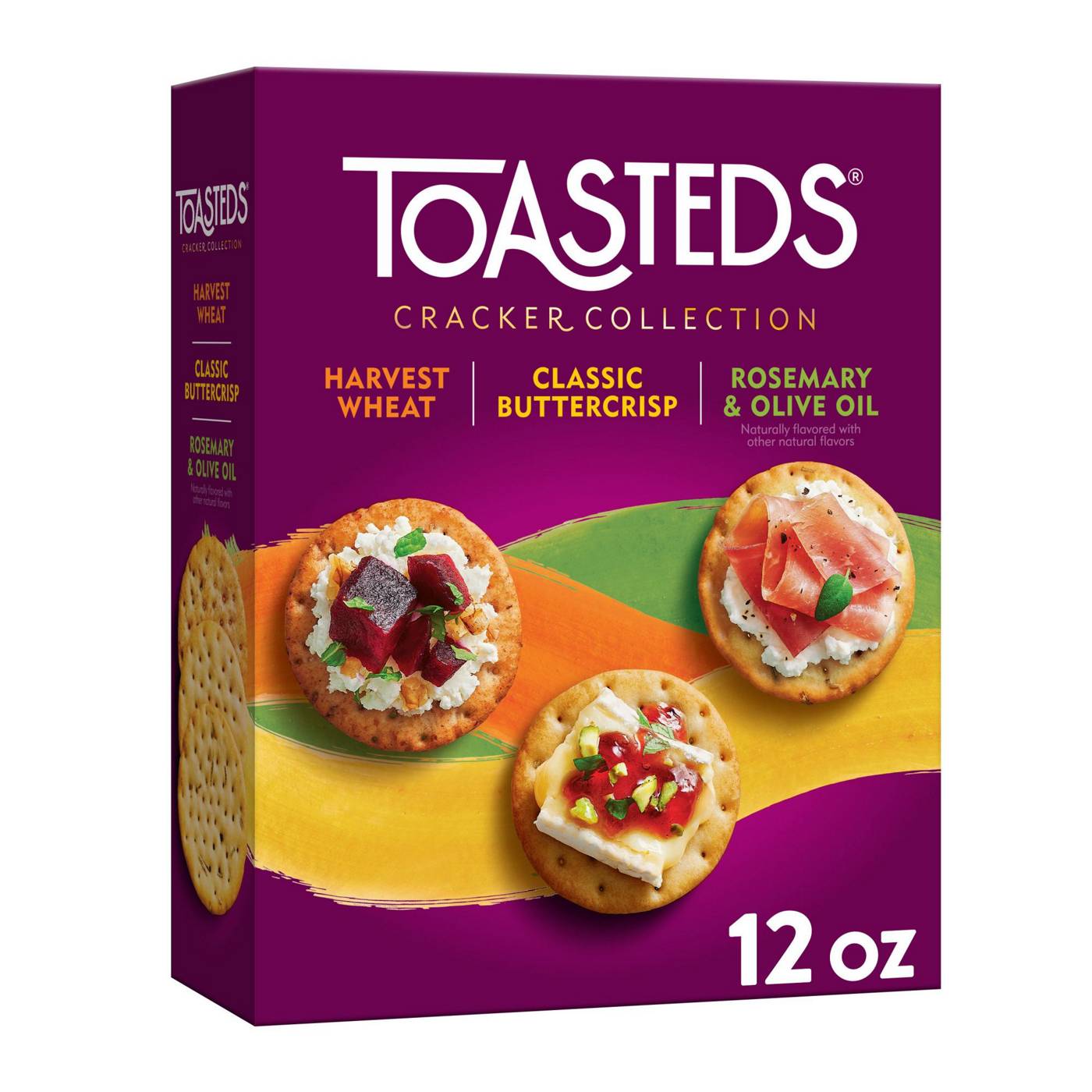 Toasteds Variety Pack Crackers - Shop Crackers & breadsticks at H-E-B