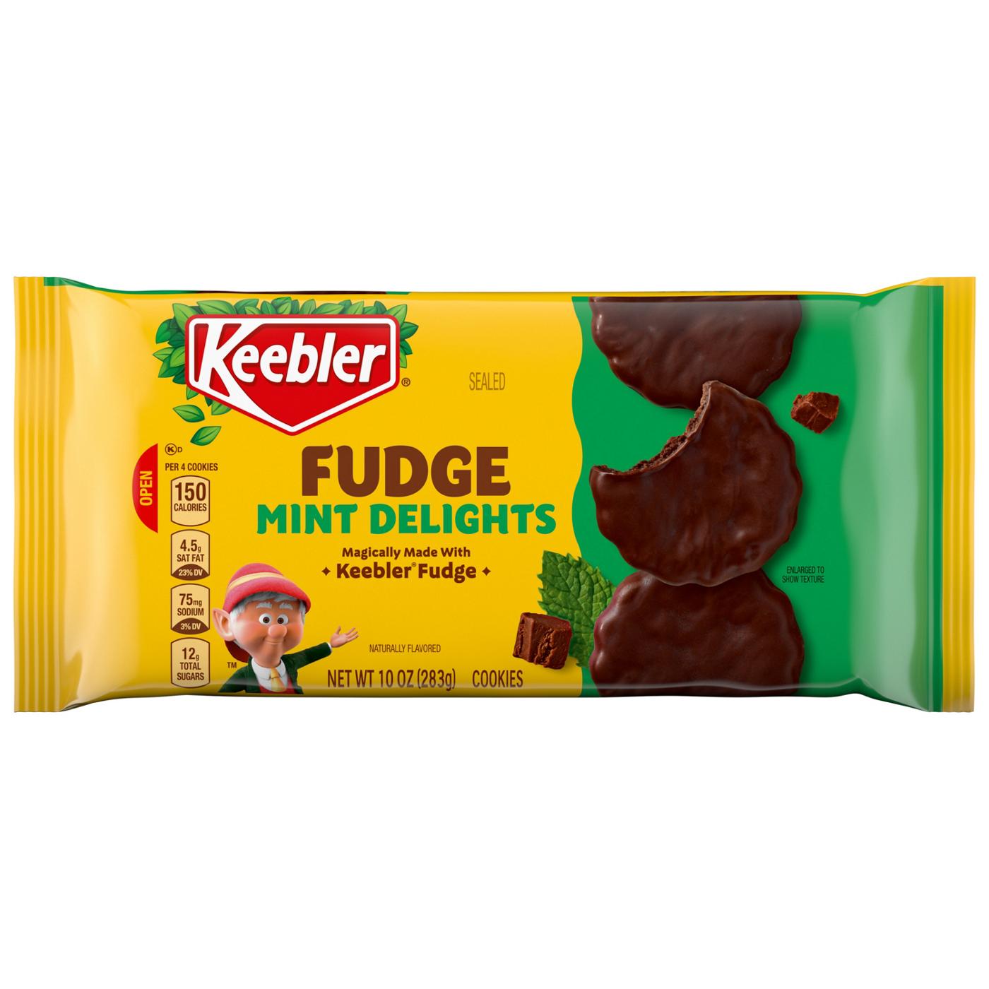 Keebler Fudge Mint Grasshopper Cookies - Shop Cookies at H-E-B