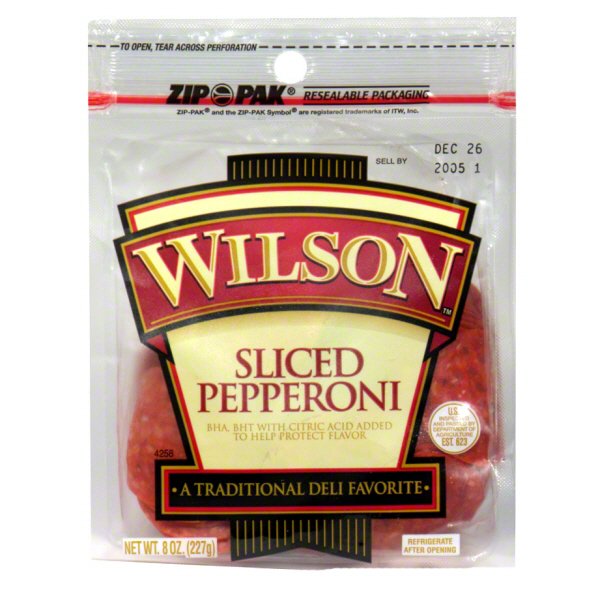 Wilson Sliced Pepperoni - Shop Meat at H-E-B