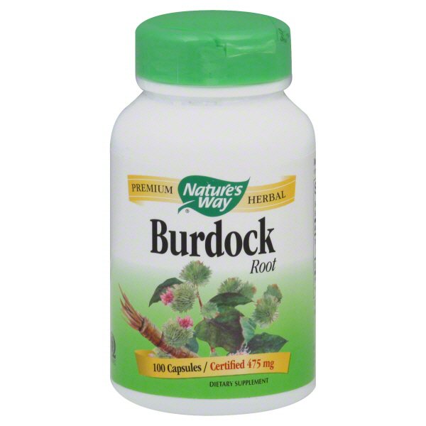 Nature's Way Burdock Root 475 Mg Capsules - Shop Herbs & homeopathy at ...