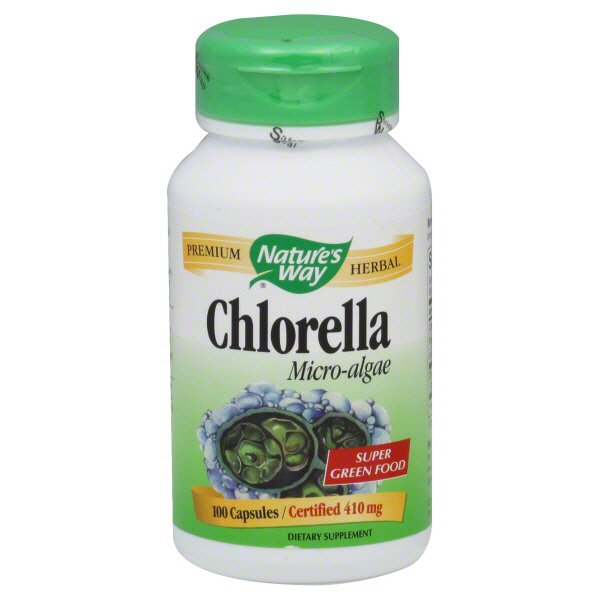 Nature's Way Chlorella 410 Mg Capsules - Shop Herbs & homeopathy at H-E-B