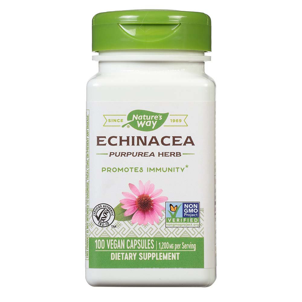 Nature's Way Echinacea Purpurea Herb Capsules - Shop Herbs & homeopathy ...